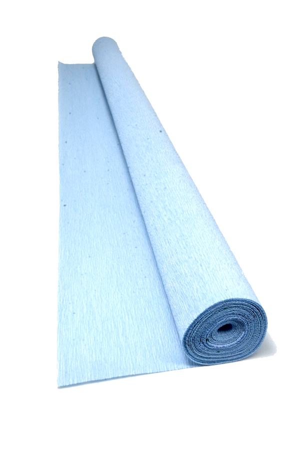 Italian Crepe Paper roll 90 gram - 393 Baby Blue - Carte Fini